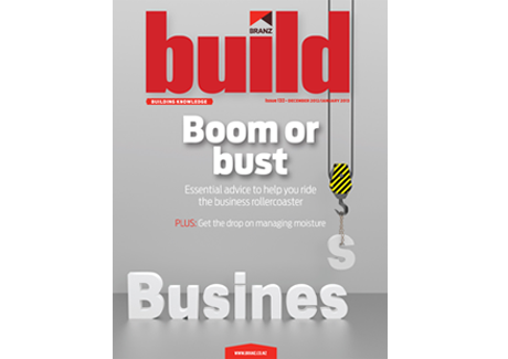 Issue 133: Boom or bust | BRANZ Build